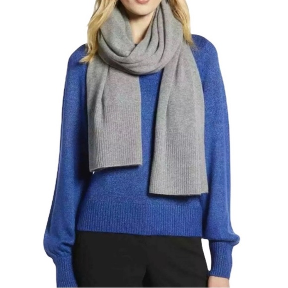 Halogen | Accessories | Copy Nordstrom Halogen 0 Cashmere Scarf Grey Medium Heather New | Poshmark